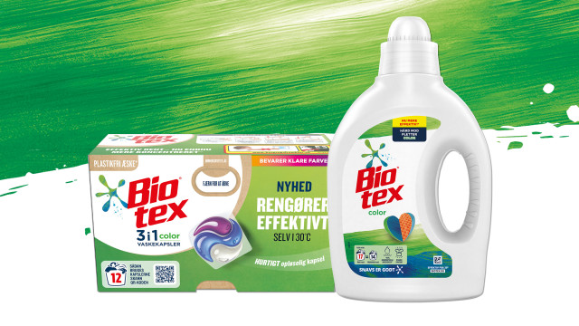 Bio-tex | Vær hård mod pletter og mild mod planeten | Bio-tex